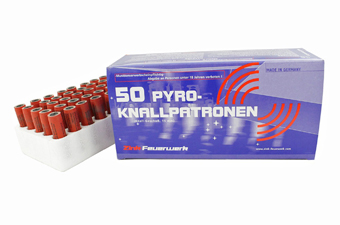 Pyrotechnic Scare Cartridges 15mm - 50ct. | Replicaairguns.us