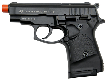 Purchase Zoraki Front Fire Black M914 Full Auto 9mm Blank Gun ...
